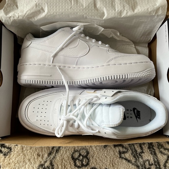 Nike | Shoes | Nike Air Force S Brand New Chunky Platform Sneakers ...